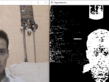 Opencv Python Bitwise And Error Skin Segmentation Stack Overflow