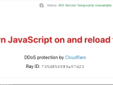 Google Chrome How To Bypass Cloudflare 503 Please Turn Javascript On