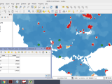 Building Raster Population Density Dependend Diagram In Qgis