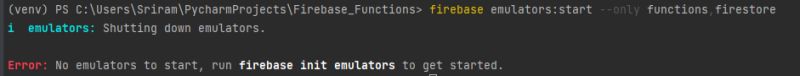Firebase Emulators Not Working In A Python Project Stack Overflow - Retina Sunset Images for Desktop