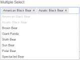 Angularjs Disable Selected Choices In Angular Ui Select Multiselect