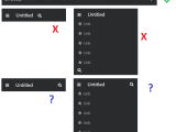 Html Bootstrap 4 Navigation Left Side Toggle With Right Side Button
