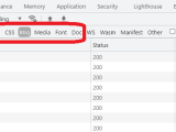 Javascript Is There A Way To Filter Network Requests Using Google