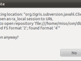 Eclipse Subclipse Svn Can T Open Local Repository Stack Overflow