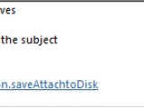 Email Automatically Save Outlook Attachment Super User