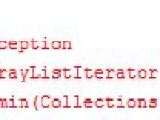 Javascript Android Collections Min Nosuchelementexception Stack