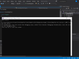 How To Keep The Debug Console Docked In Visual Studio Stack Overflow