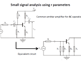 Small Signal Analysis Common Emitter Amplifier