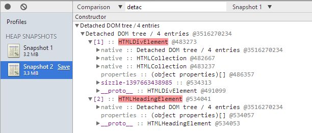 Javascript Can T Seem To Cleanup Detached Dom Elements Stack Overflow - Incredible City Image - Desktop