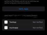Verification Error Happened When Deploying My App Using Xcode Stack