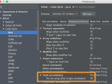 Intellij Code Formatting Java Annotations On New Lines Stack Overflow