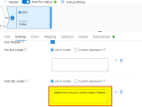 Adf Azure Data Factory Dataflow Delete Row Stack Overflow