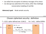 Block Cipher Definition Of Ciphertext Security Cryptography Stack