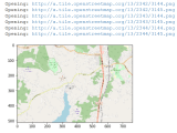 Easy Openstreetmap Tile Displaying For Python Stack Overflow