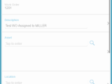 Maximo Anywhere 7 6 Work Order Execution App Work Order Details