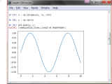 Numpy Naming The Axes Of My Graph On Ipython Using Matplotlib Pyplot