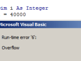 Vb6 Overflow Error With Large Integers Stack Overflow