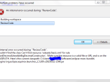 Eclipse Error When Building Workspace Stack Overflow