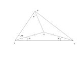 Triangle Geometry Problem Without Trigonometry Mathematics Stack Exchange
