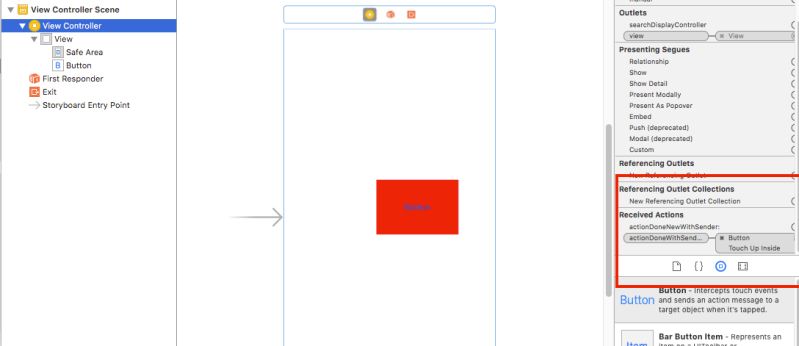 Xcode How To Remove A Connected Action Stack Overflow - Perfect Desktop Space Images | Free Download