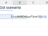 Excel Lambda Formula Refer The Equation To Another Cell Stack Overflow