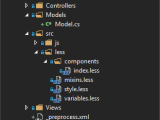 C Visual Studio 2015 Asp Core Project Template Stack Overflow