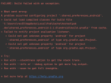 Flutter Getting An Error In Android Studio While Trying To Build My