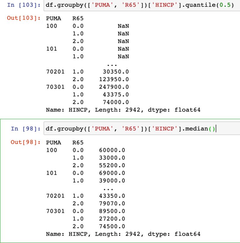 Python Pandas2 Pdf Pdf Quantile Median - High Quality Gradient Wallpaper - Full HD
