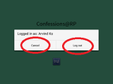 Android Facebook Login Logout Dialog Stack Overflow