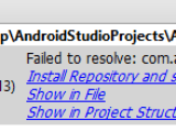 Failed To Resolve Com Android Support Library Aar 25 0 0 Stack Overflow