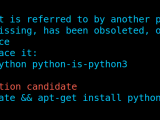 Ubuntu Docker Python Has No Installation Candidate Stack Overflow