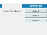 Python Tkinter Update List Of Buttons Depending On A Click Of Another