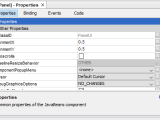 Java Which Gui Elements Are Used In Netbeans Properties Window