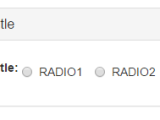 Html Bootstrap Radio Group Horizontal Alignment Stack Overflow
