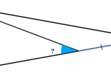 Geometry Find Angle Of Triangle Within An Isosceles Triangle