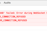Websocket Connection Failed Error During Websocket Handshake