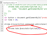 Javascript Chrome Extension Loop Check For Button Errors Stack Overflow
