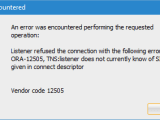 Oracle Tns Protocol Adapter Error While Starting Sql Developer