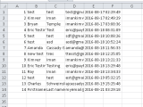 Set Column Name And Column Width Using Phpexcel In Codeigniter Stack