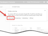 Android How To Create Google Server Api Key In Recent Google Api