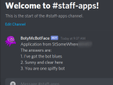 Discord Application Bot Python 3 6 Stack Overflow
