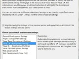 C Changing Default Environment Setting When Starting Visual Studio