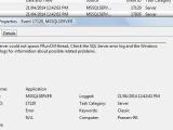 Sql Server Mssqlserver Service Failing To Start In Ms Sql Server 2008
