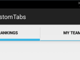 Creating Custom Tabs In Android Stack Overflow