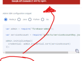 Google Cloud Platform Firebase Will Not Let Me Create Service Account