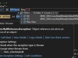 Blazor Component Null Reference Error On Page Reload But Varible Not