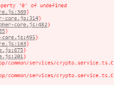 Javascript Typeerror Cannot Read Property 0 Of Undefined Cryptojs