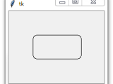 Python How To Make A Tkinter Canvas Rectangle With Rounded Corners
