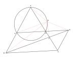 Tricky Circle Geometry Question Mathematics Stack Exchange