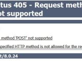 Java Http Status 405 Request Method Post Not Supported In Jmeter